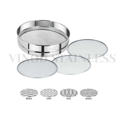 Orbit Atta Fix Chalni / Sieve – Vinod Stainless